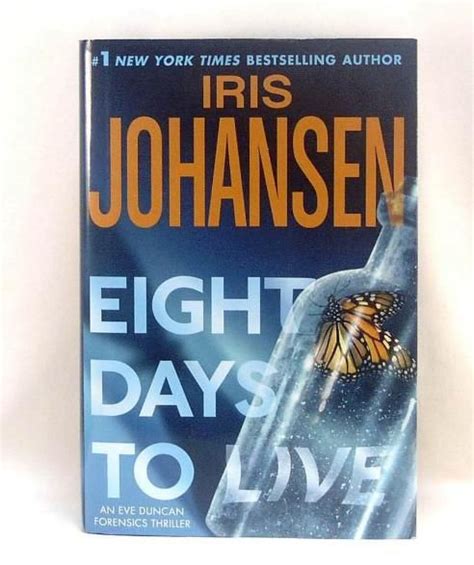 Eight Days To Live Eve Duncan Forensics Thriller Large Print Iris Johansen Audio Books Thriller