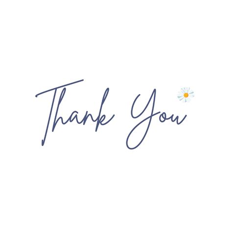 Free Stylish Thank You Text Template To Edit Online