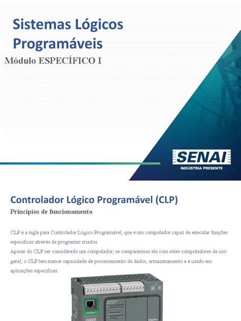 aula 02 sistemas lógicos programáveis pdf controlador lógico