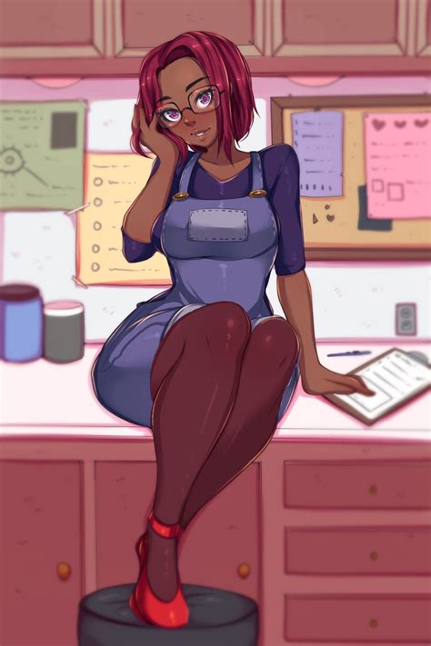 Rule 34 1girls 5 Ish Art Edit Dark Skinned Female Maru Stardew
