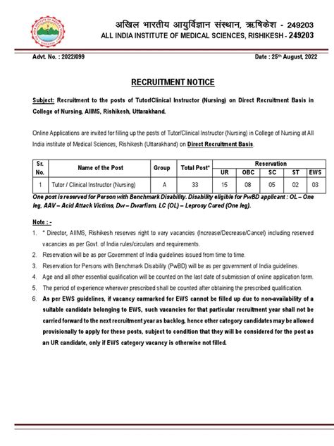 Nursing Tutor Dr Advertisement Pdf Nursing