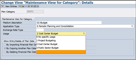 Budget Availability Control For Cost Centers In SA SAP Community