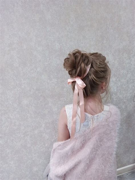 Причёска пучок