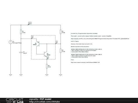 Unijunction Transistor Ltspice Programmable Unijunction Transistor