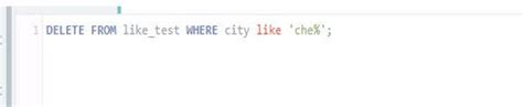 SQL LIKE LIKE Condition Clause Basic SQL LIKE Examples