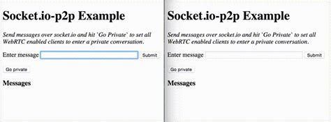 Socket IO P2P Socket IO