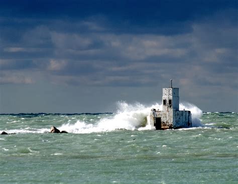 Loving Huron Lake And Local Photography Goderich Breakwater This Afternoon