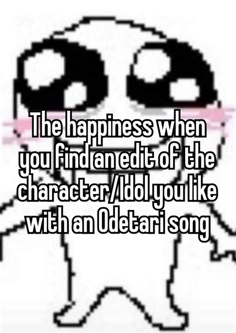 This Only Being Posted After The Odetari Hype Its Something