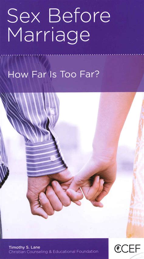 Sex Before Marriage Faith Resources