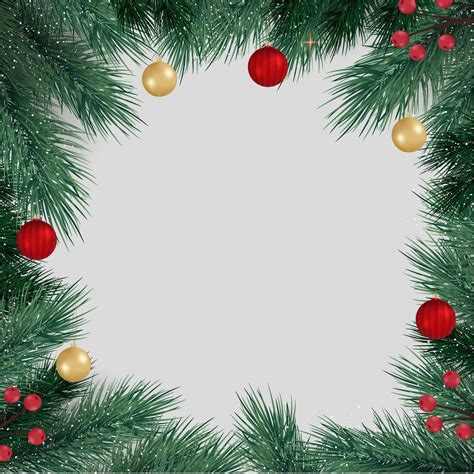 Festive Tree Border Vector Art Icons And Graphics For Free Download