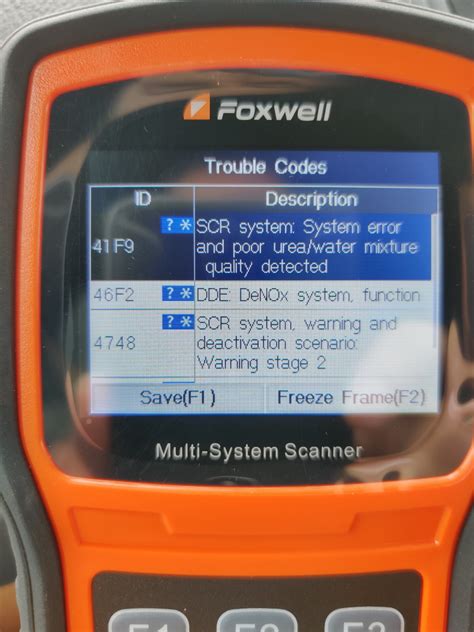 Defscr Codes 200 Miles To No Start Troubleshooting Log