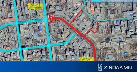 Хүнсний 4 дүгээр дэлгүүрийн уулзвараас ШУТИС ийн уулзвар хүртэлх замыг хаана