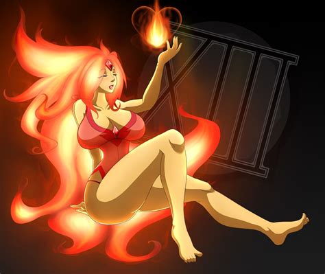 Flame Princess From Adventure Time By Waifuholic Hentai Foundry