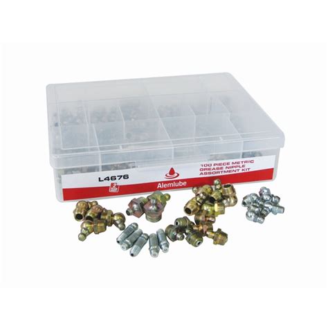 Alemlube Metric Grease Nipple Assort Kit Adg Welding And Industrial
