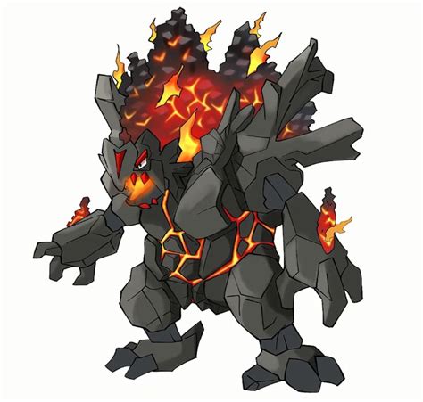 Mega Coalossal By Shin Art