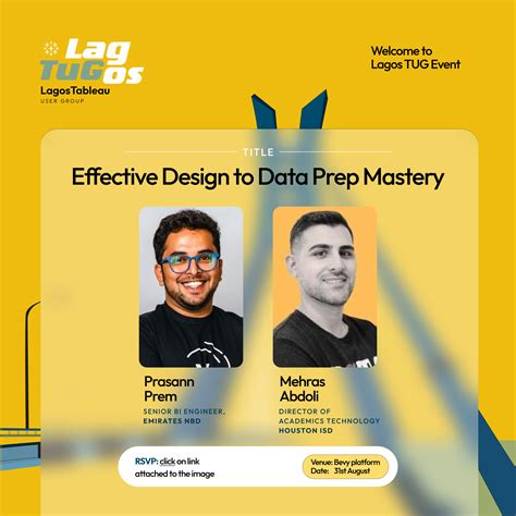 See Effective Design To Data Prep Mastery At Tableau Lagos Tableau User