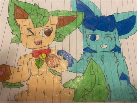 A Great Duo Ruby And Leo By Flame Eevee On Deviantart