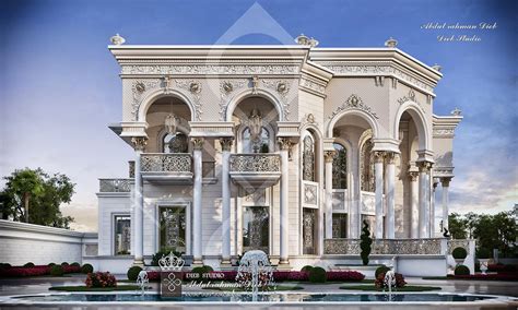 Classic Palace In Jordan On Behance House Architecture Styles