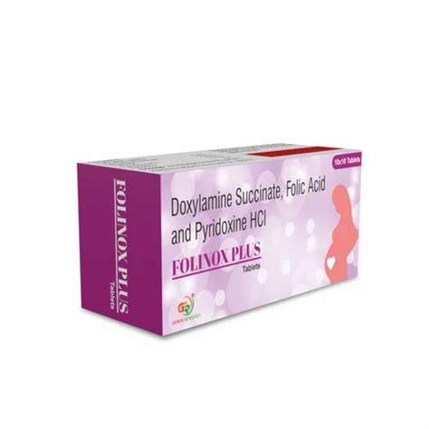Doxycycline Capsule Doxylamine Succinate Pyridoxine Hydrochloride