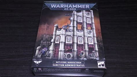Battlezone Manufactorum Sanctum Administratus Unboxing Wh40k