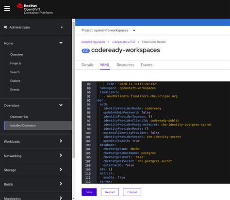 configure code ready workspace for developing machine learning workflow