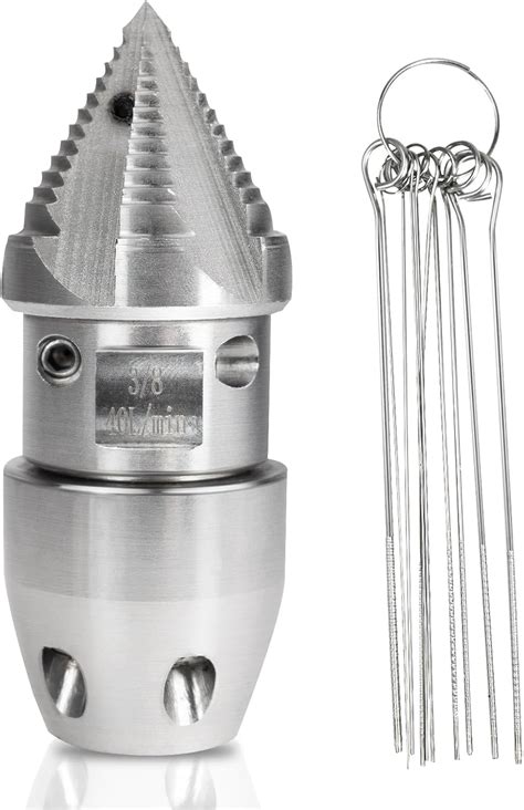 Bghdas 38 Npt Sewer Jetter Rotating Nozzle Stainless