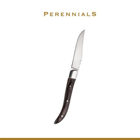 Pisau Steak Accessories Serena Steak Knife Brown 1pcs Perennials