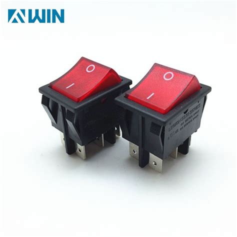 ซัพพลายเออร์สวิตช์ Dpdt Rocker แบบกำหนดเองของจีนผู้ผลิต โรงงานขายส่งโดยตรง Fvwin