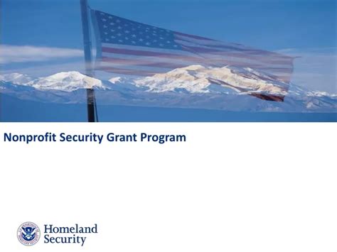 Ppt Nonprofit Security Grant Program Powerpoint Presentation Free Download Id 9312504