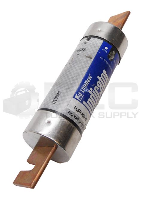 LITTELFUSE FLSR 400 ID INDICATOR FUSE 600VAC 300VDC 400A PLC Toolbox Supply