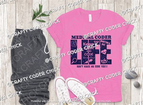 Medical Coder Life Svg File Only Etsy