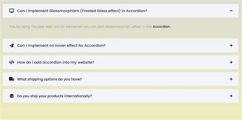 how to open an accordion on hover in elementor the plus addons for