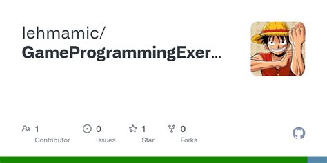 GitHub Lehmamic GameProgrammingExercises