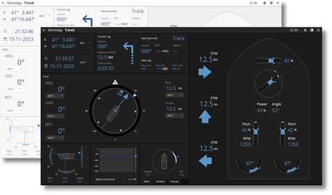 open bridge gui design and widgets