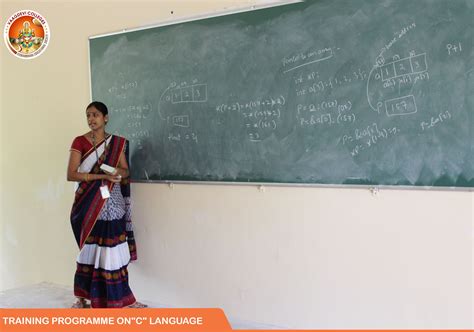 A Training Program Was Conducted On C Language That Laid Strong