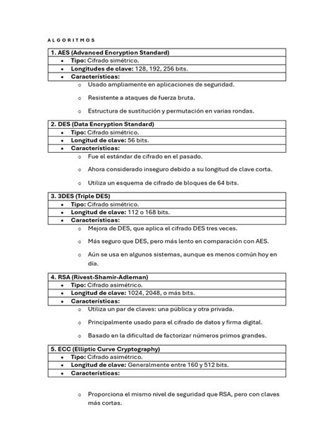 Algoritmos Pdf Clave Criptografía Criptografía