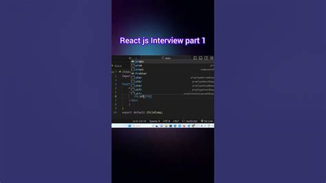 most asked react js interview question part1 😎 shorts javascript