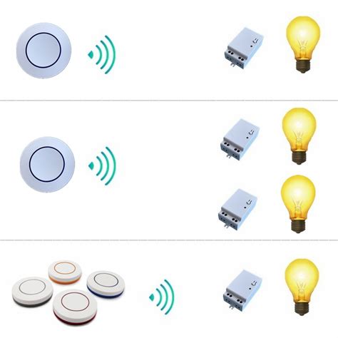 Mini Arduino 433MHz Wall Light Smart Switch Wireless 433 MHz RF Remote