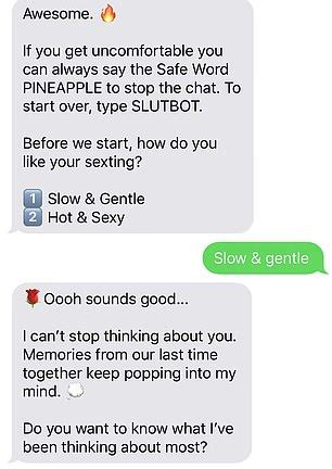 Company Creates Its Own Texting Service To Guide People On How To SEXT Their Partners Daily