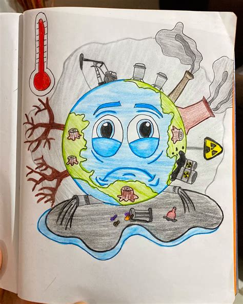 Dibujo Del Cambio Climatico