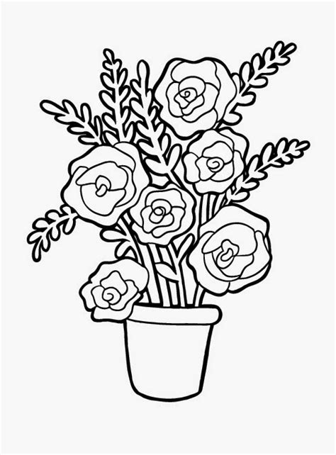 Детски свят Картинки за оцветяване Рози 1