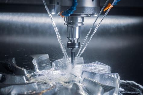 Premium Photo Metalworking Cnc Lathe Milling Machine Cutting Metal Modern Processing