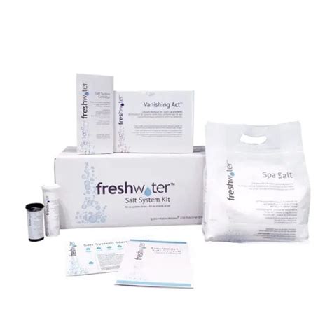 Hot Spring® Freshwater® Salt System Start Up Kit Ohio Hot Tub And Sauna