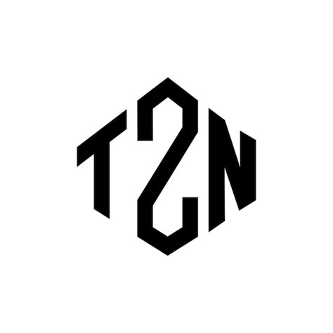 Premium Vector Tzn Letter Logo Design With Polygon Shape Tzn Polygon