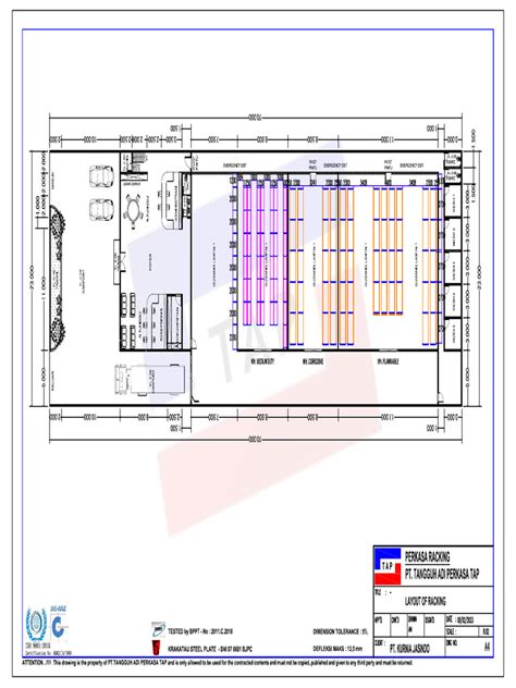 Layout Of Racking Pdf