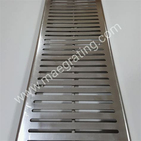 ตะแกรงสแตนเลสรางระบายน้ำ 099 9329205 Stainless Grating ฝาสแตนเลสดักกลิ่น
