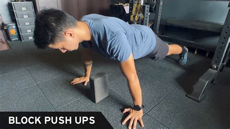 Block Push Ups Youtube