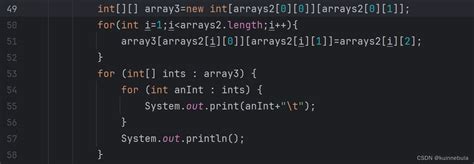 java 稀疏数组 csdn博客