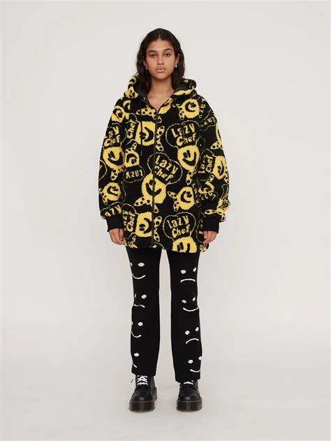 lazy oaf lazy chef zip through fleece