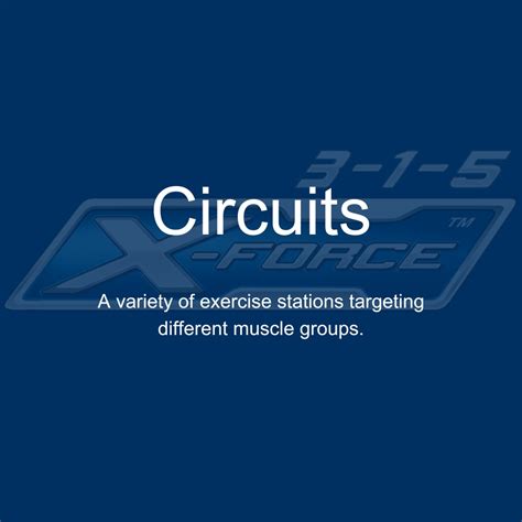Circuits Fitness Classes 3 1 5 Health Club